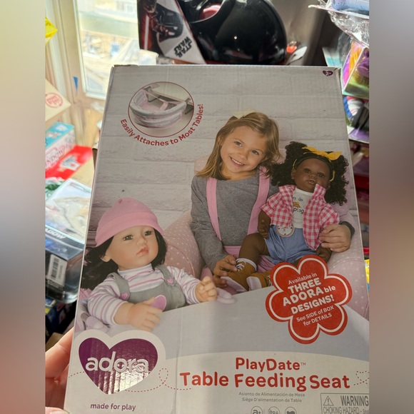 ADORA | Toys | New Adora Playdate Table Feeding Seat Pink | Poshmark